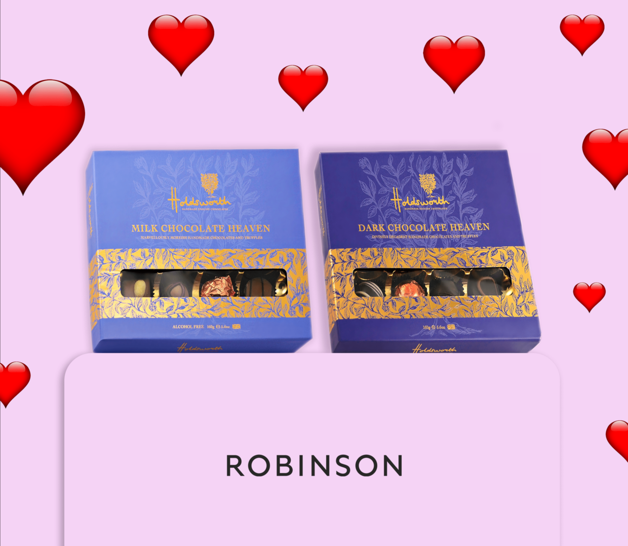 Exquisite Holdsworth chocolates and sustainable Robinson packaging; the ...